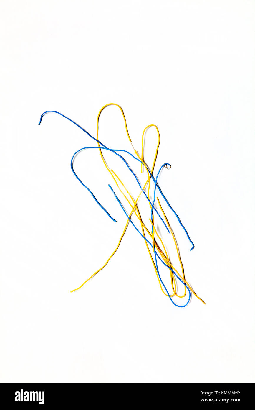 Messy wires hi-res stock photography and images - Alamy