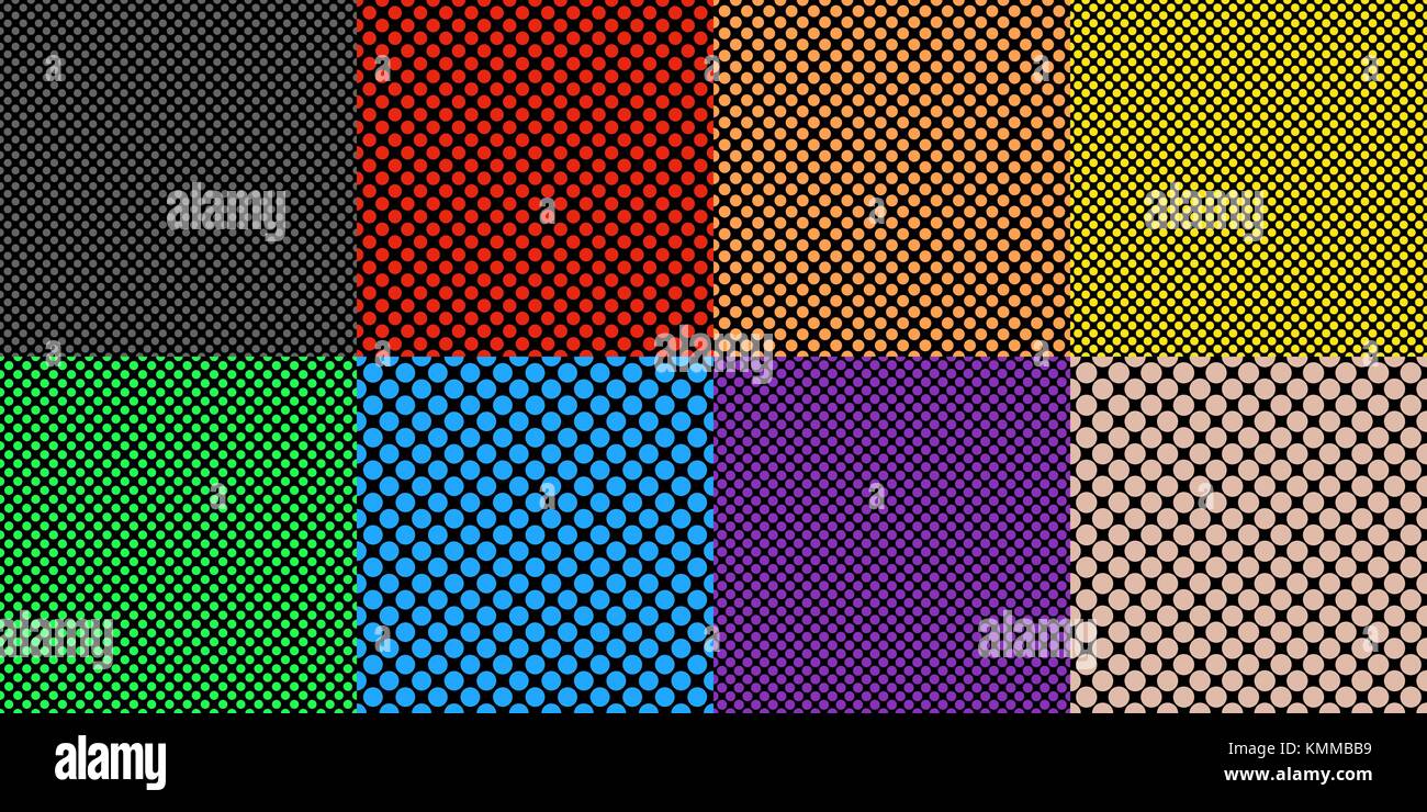 Yellow dot circles set Stock Vector Images - Alamy