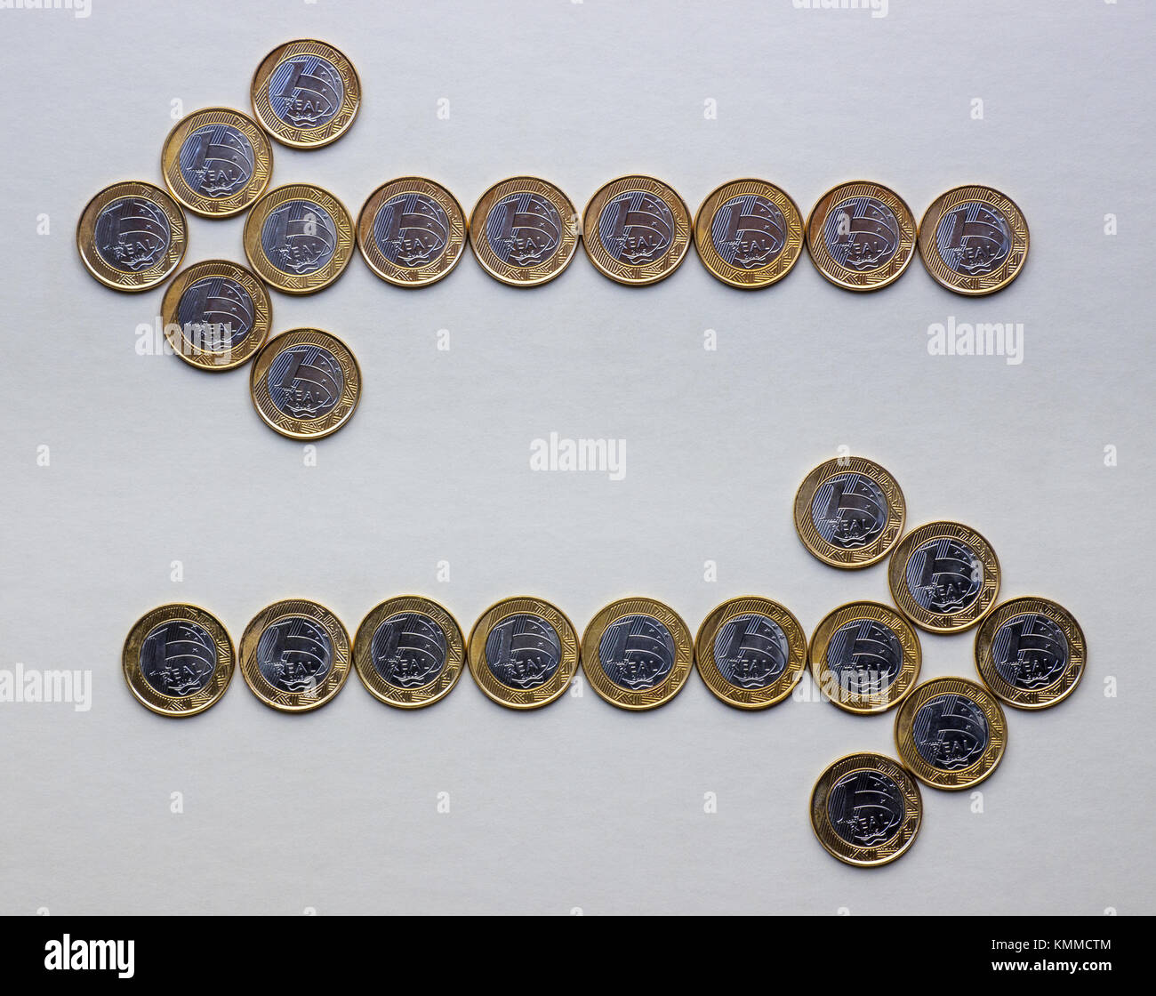 Currency and arrow hi-res stock photography and images - Alamy