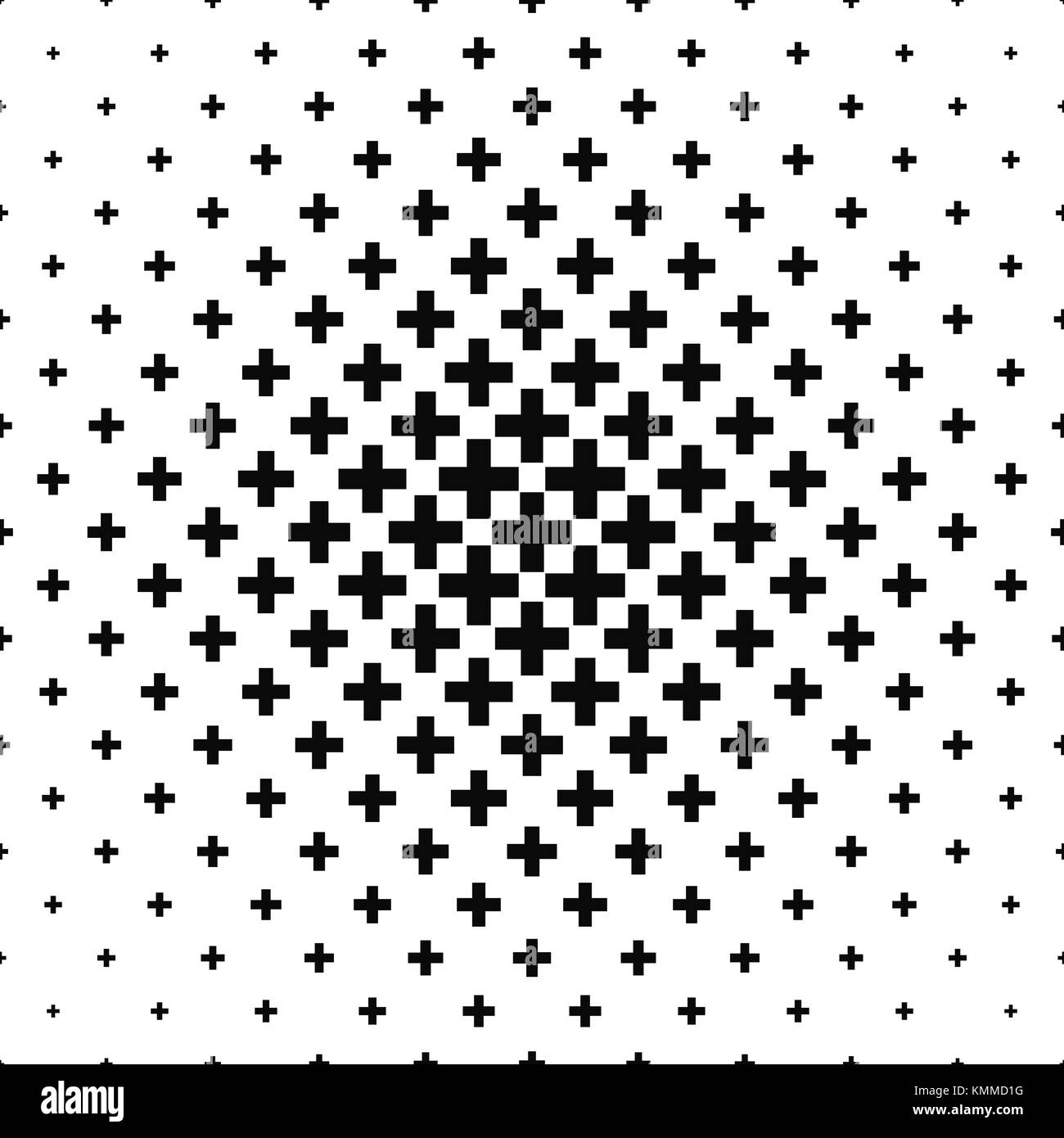 Black white greek cross pattern background Stock Vector Image & Art - Alamy