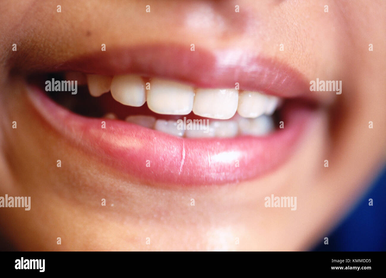 Childs lips hi-res stock photography and images - Alamy