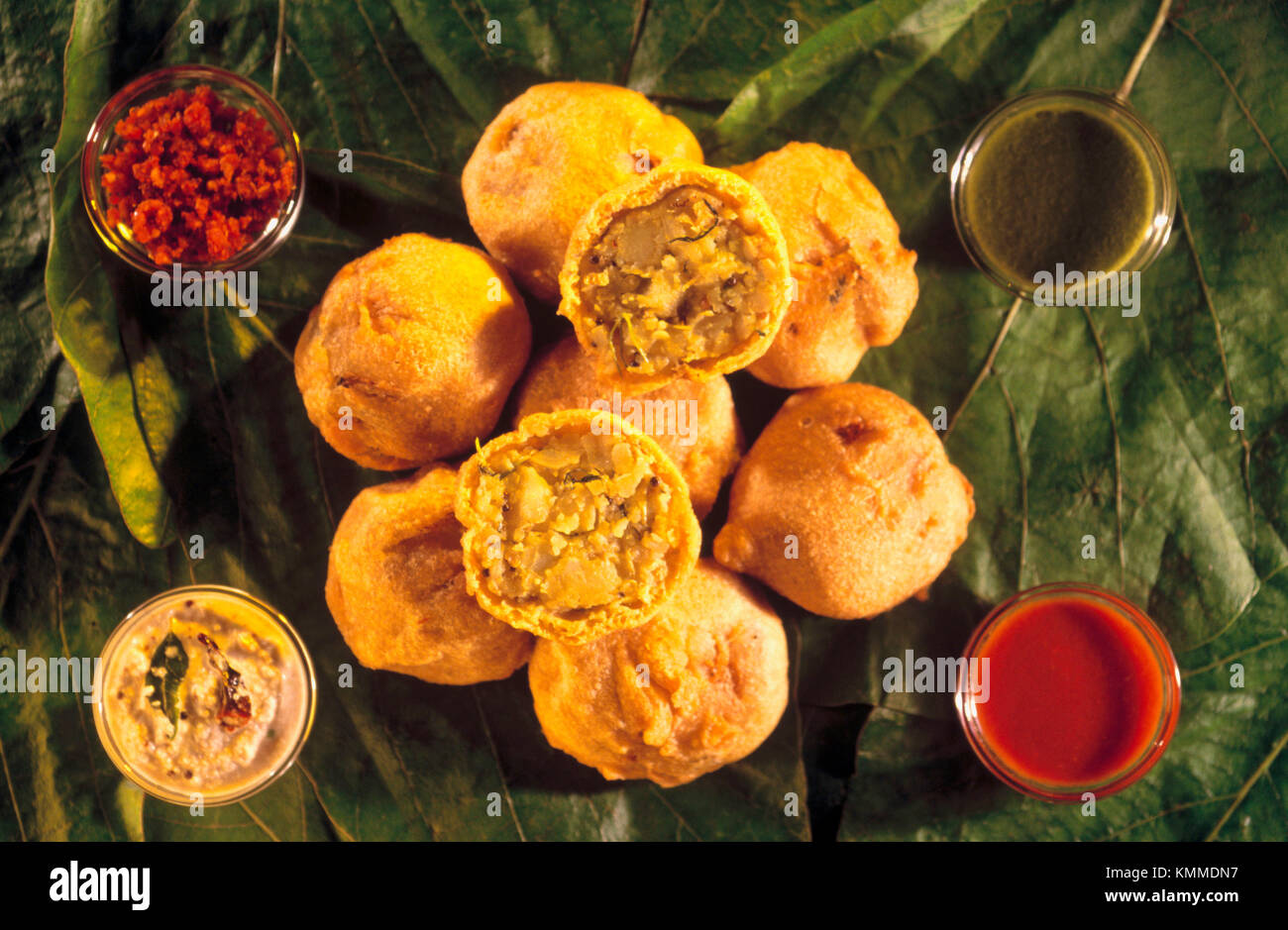 Indian Fried Potato Dumpling High Resolution Stock Photography and ...