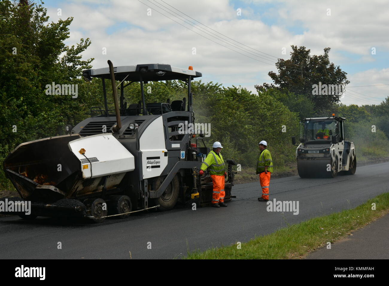 Road Surface Laying Stock Photo - Alamy