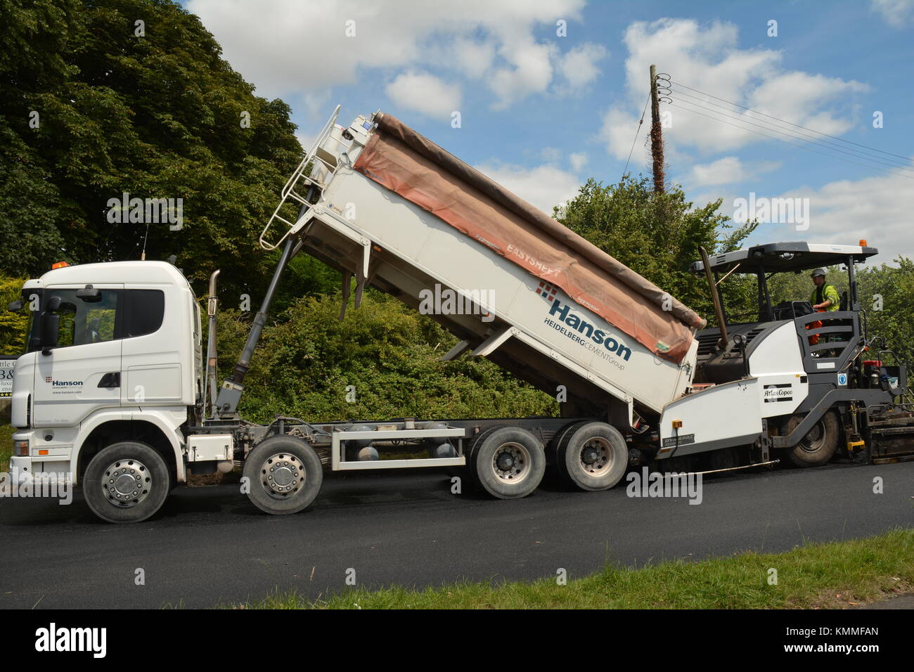 Road Surface Laying Stock Photo - Alamy