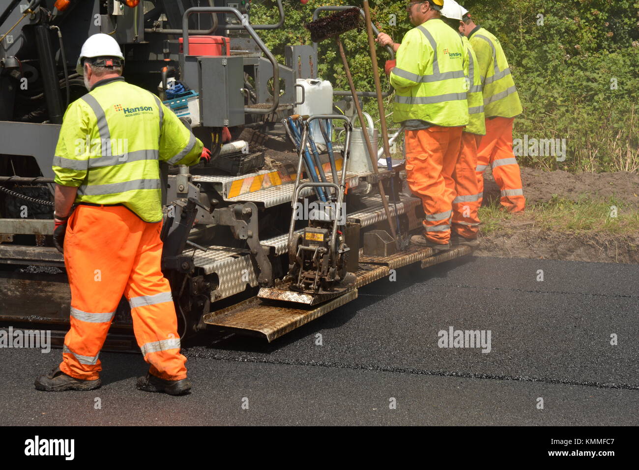 Road Surface Laying Stock Photo - Alamy