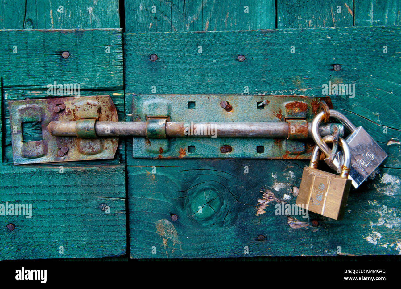 Two locks hi-res stock photography and images - Alamy