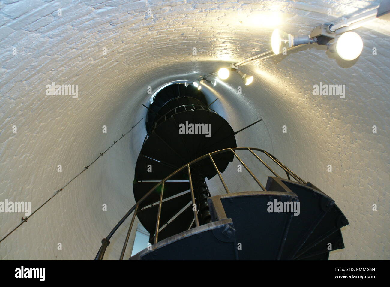 Inside The Key West Lighthouse Stock Photo - Alamy
