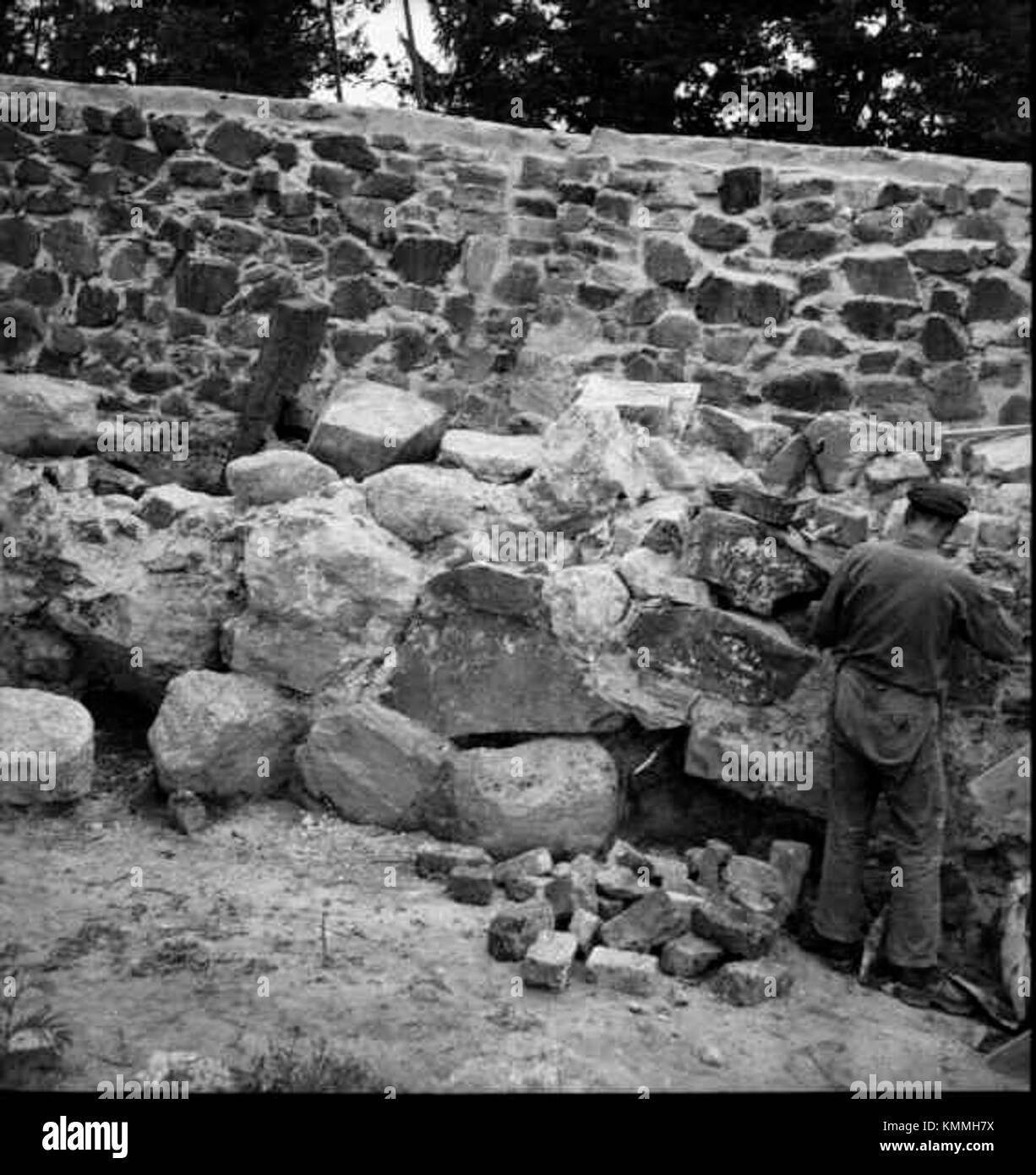 The ruins of Ukna Church, located in Sweden, are remnants of a medieval ...