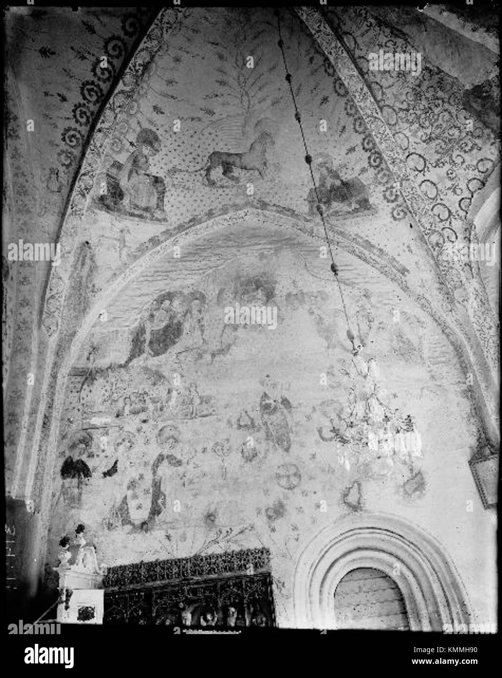 Photograph of Tensta Church (Tensta kyrka) in Stockholm, Sweden ...