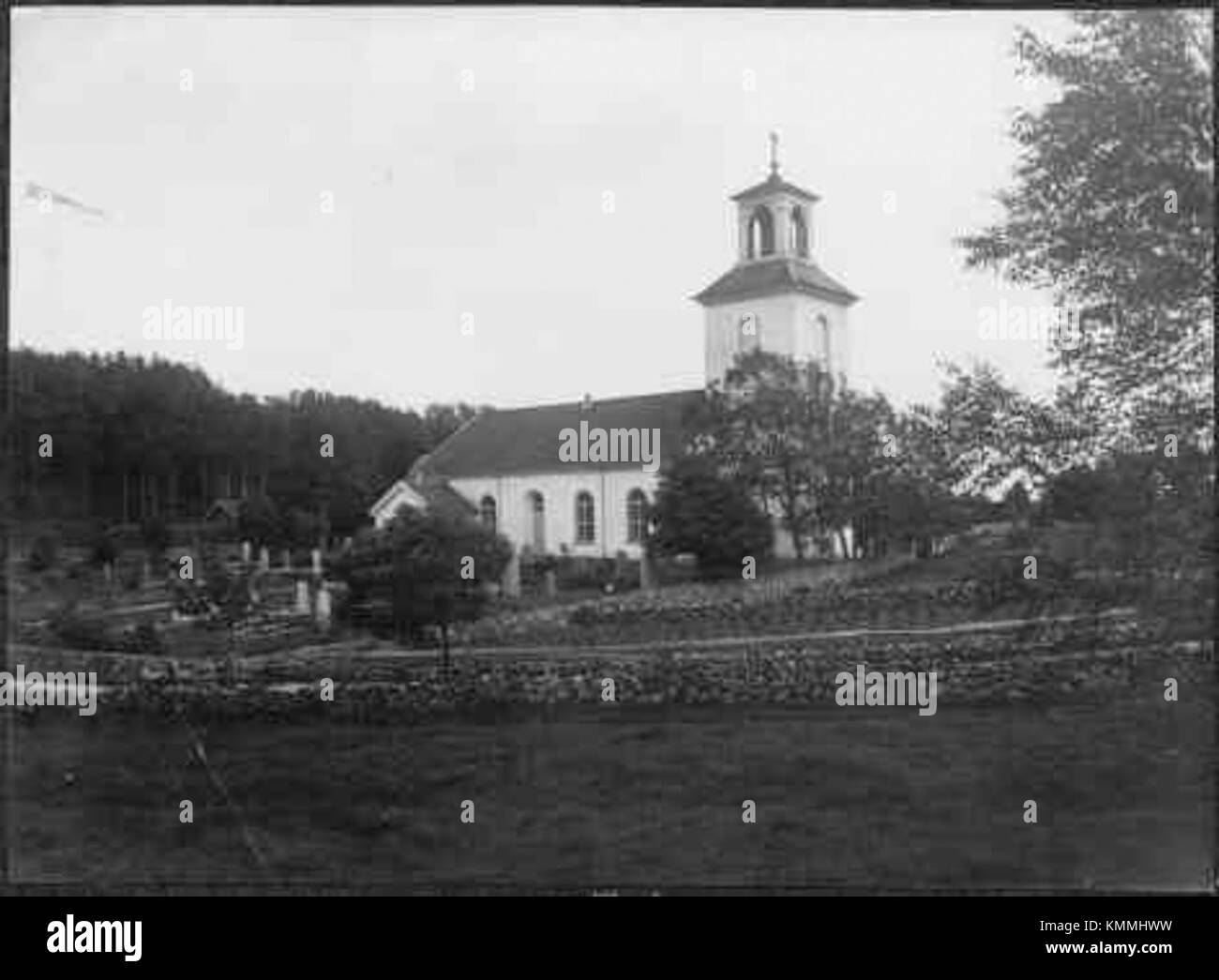 Valla Church in Sweden, documented in the KMB archives, is known for ...