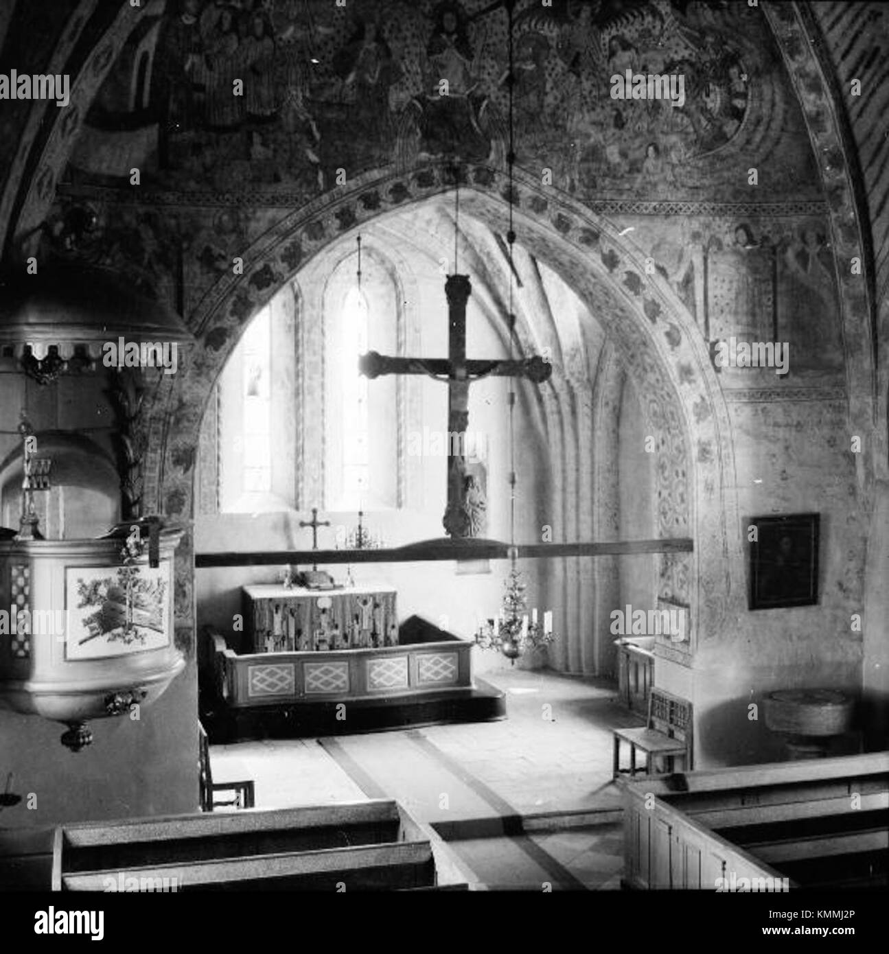Viksta Church, located in Sweden, is a 12th-century church renowned for ...