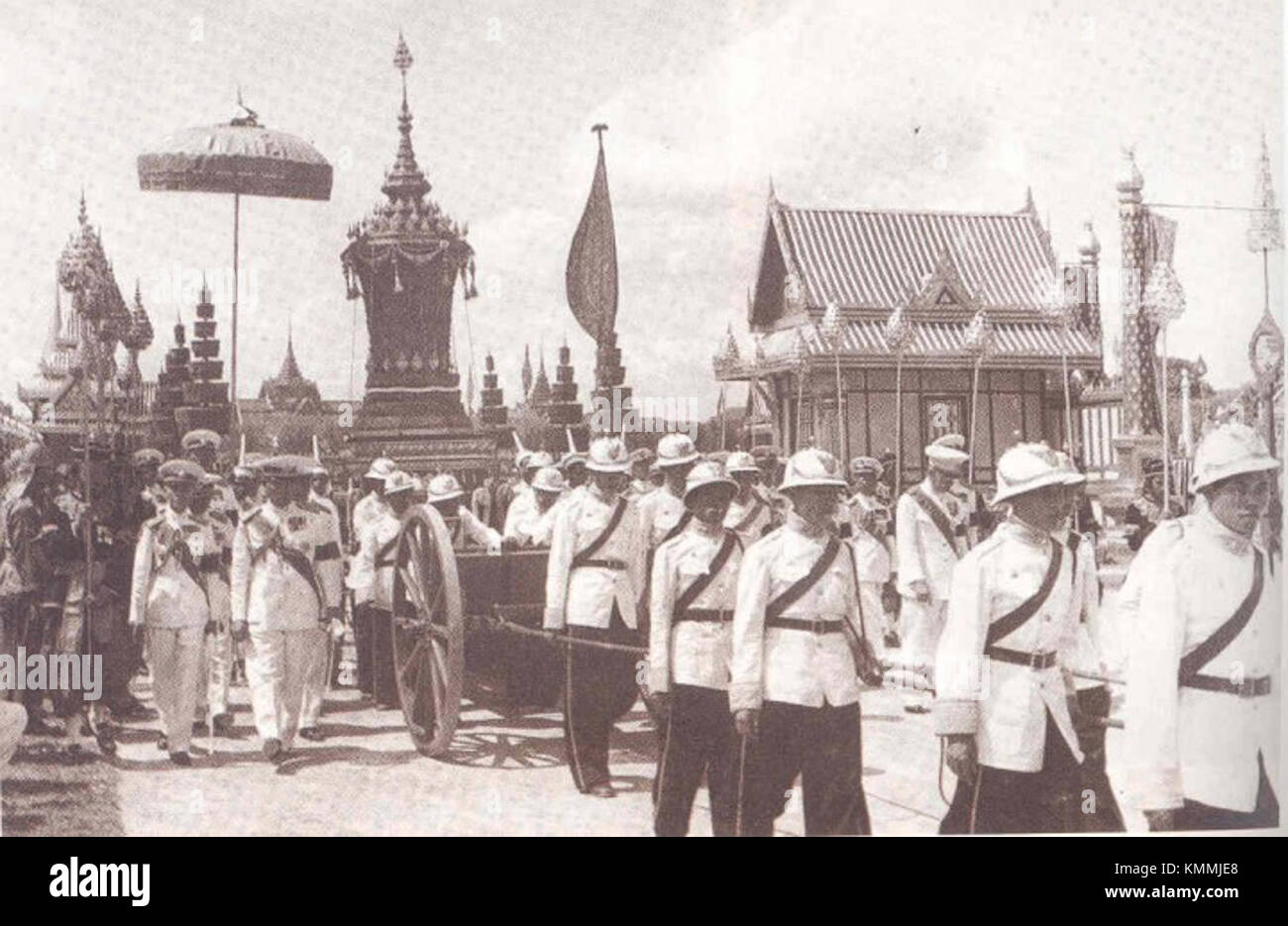 The Major Gold Funerary Urn of King Ananda Mahidol is a significant ...