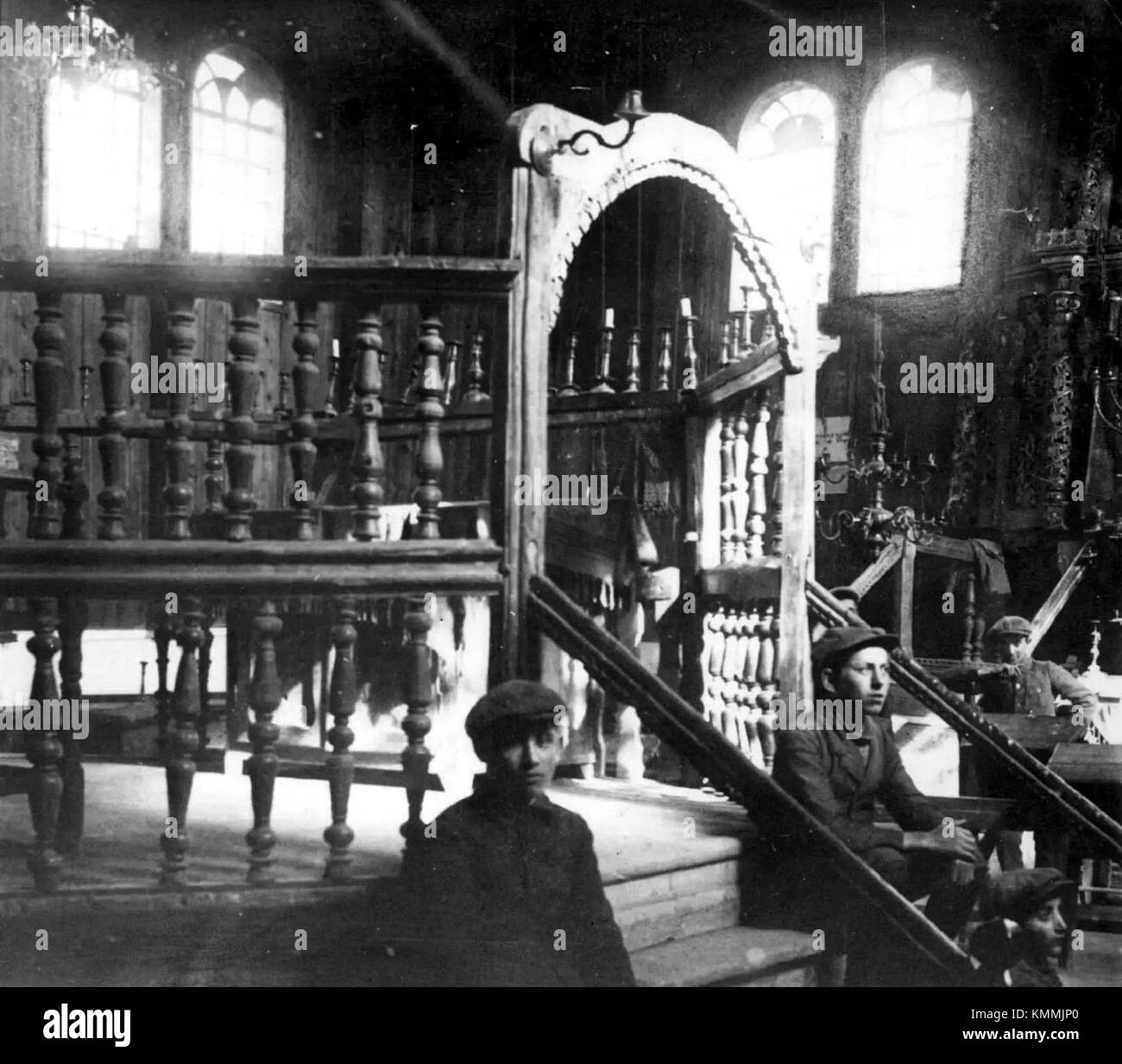 Janow, synagogue -interior Stock Photo - Alamy