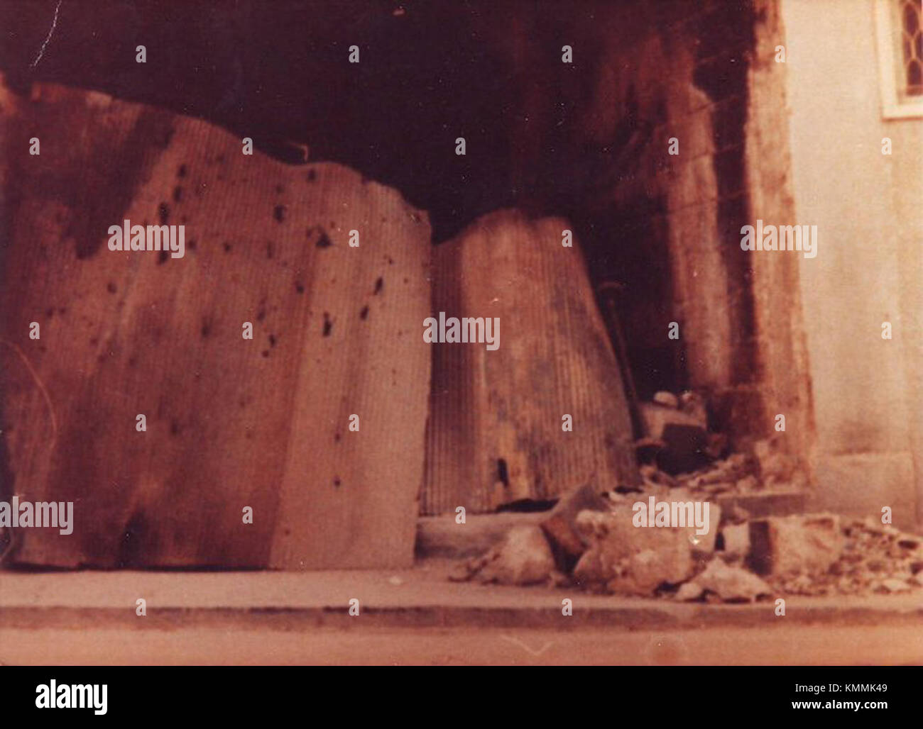 A depiction of the aftermath of the Hama Massacre, a tragic event in ...