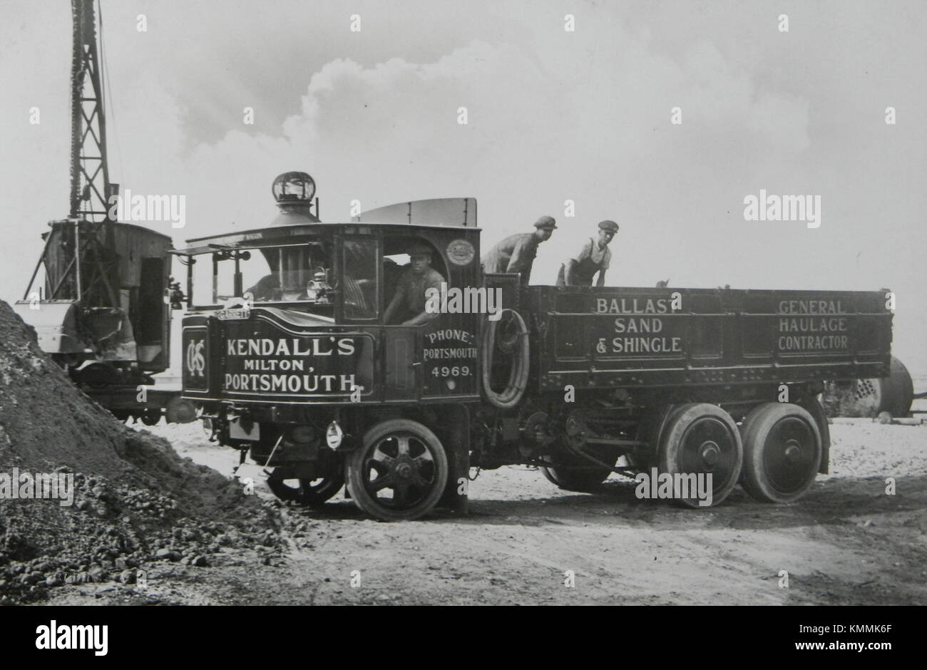 The Garrett Six-Wheeled Undertype Steam Wagon No 35464, built in 1931 ...