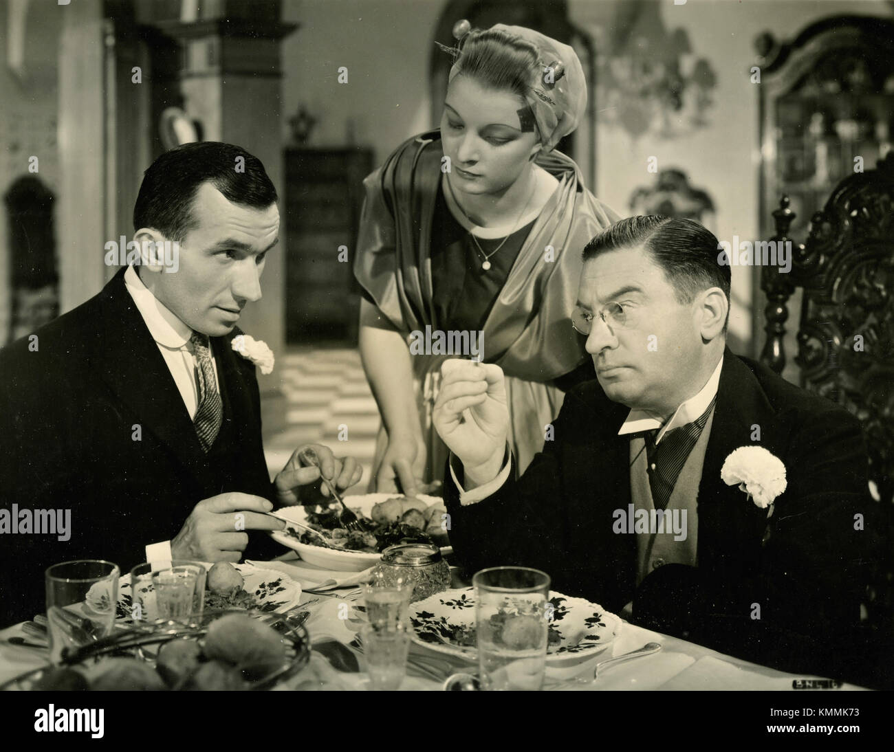 Actor Eric Portman the movie One of Our Craft is Missing, 1942 Stock ...