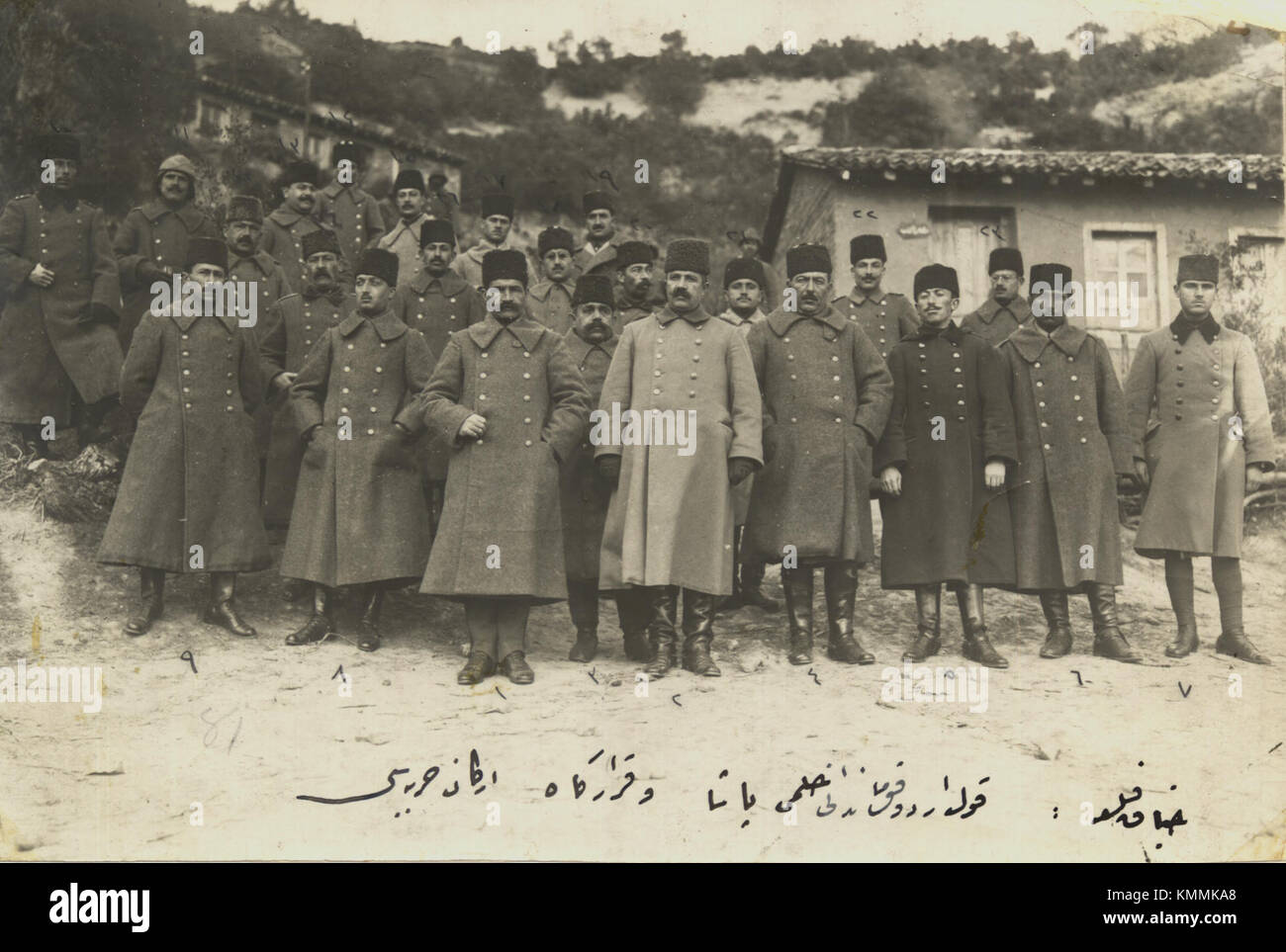 Military officers of the ottoman empire hi-res stock photography and ...