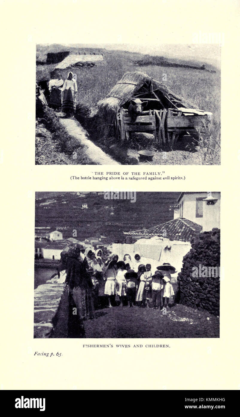 This image shows a historic view of Madeira, capturing both the old and ...