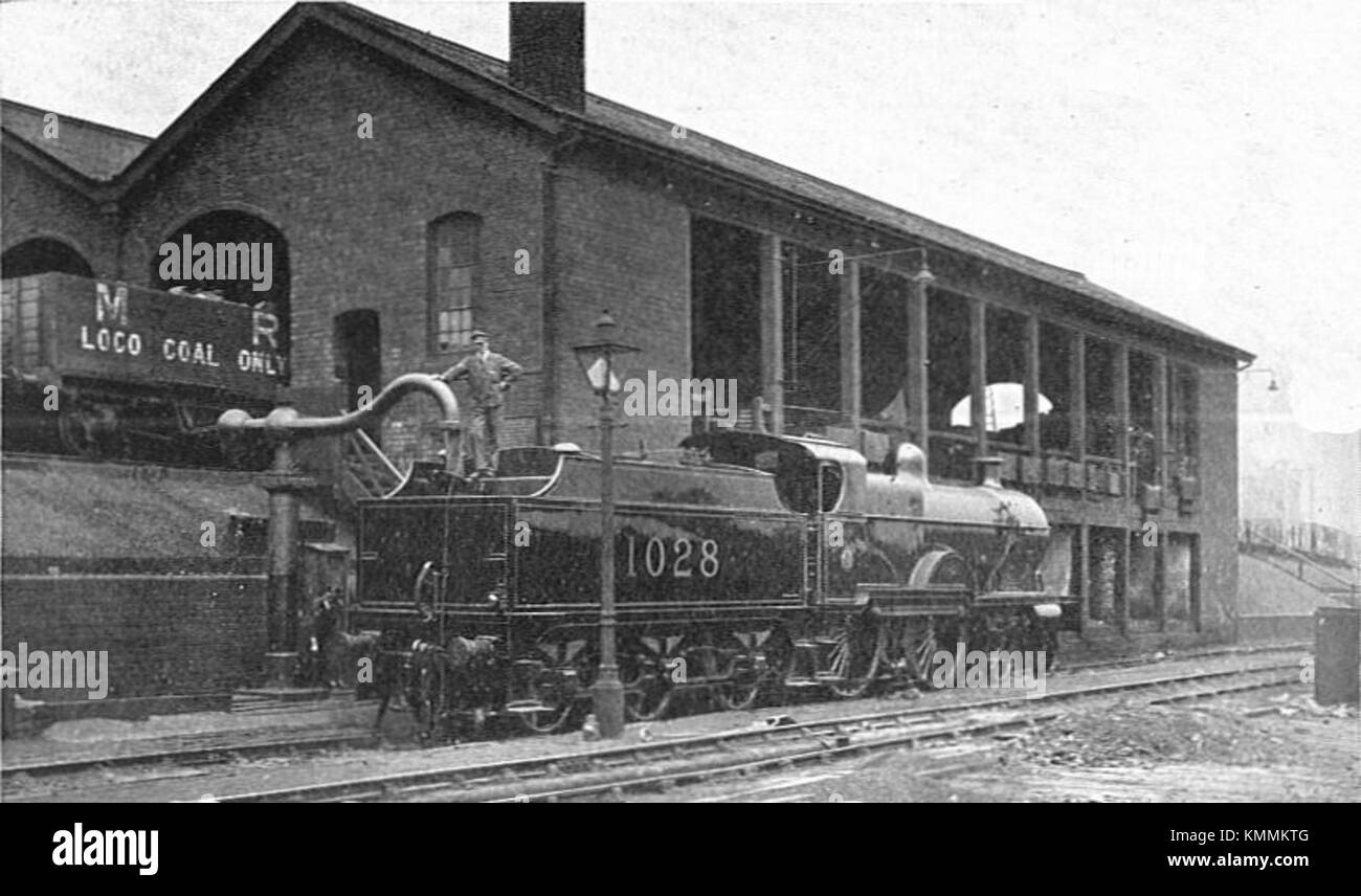 Midland compound coaling at Kentish Town shed (CJ Allen, Steel Highway ...