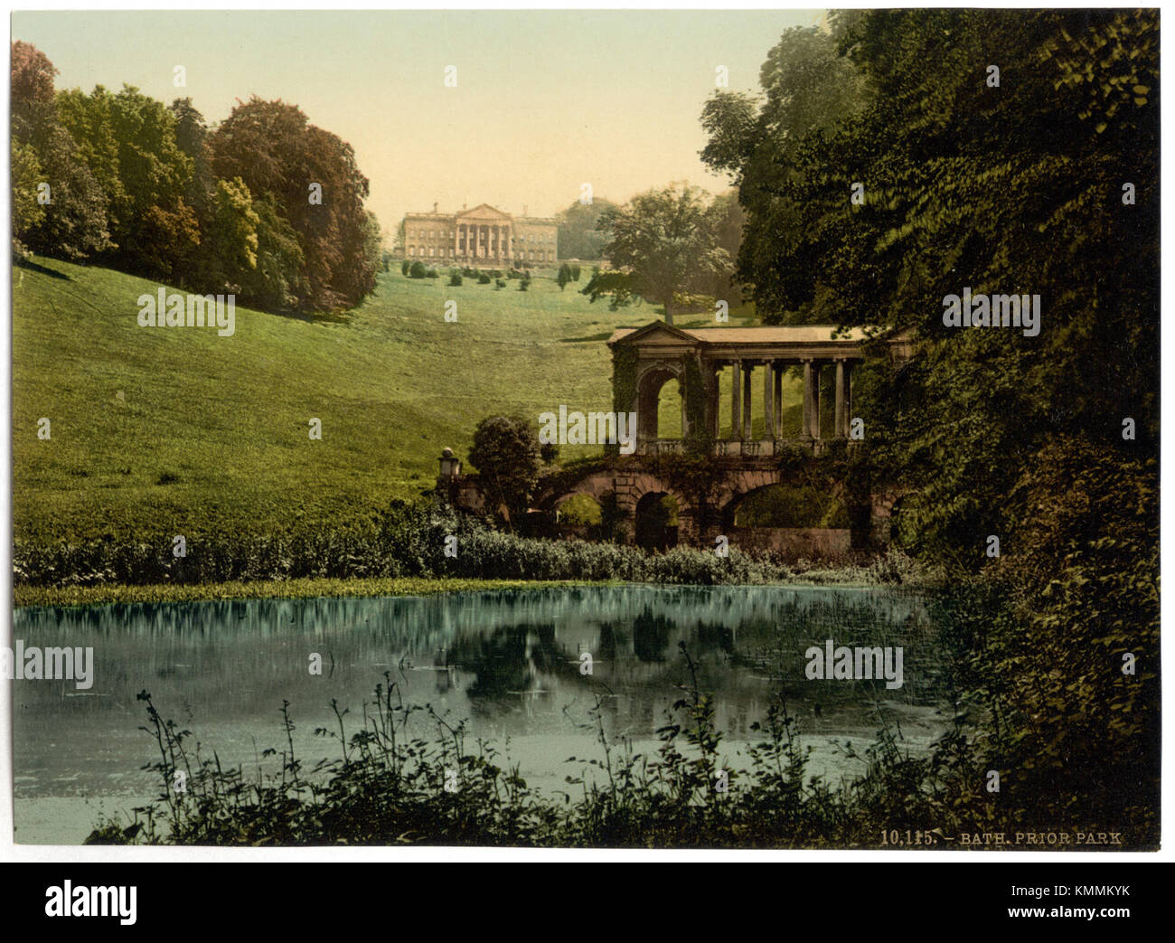 Prior Park 1890s Stock Photo - Alamy