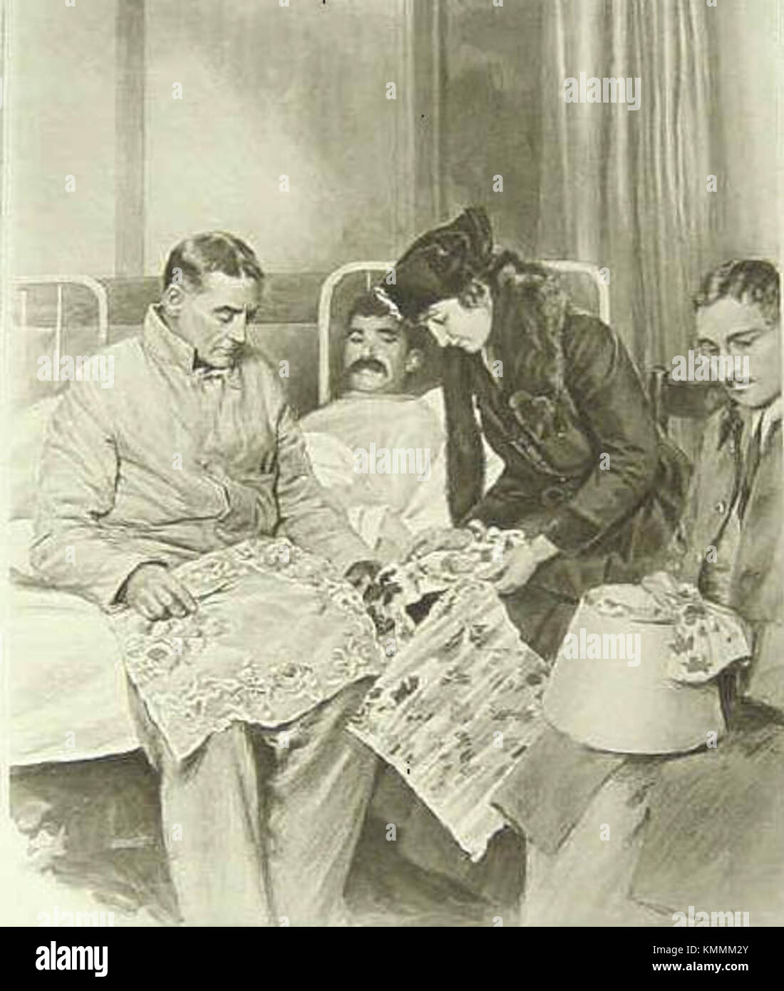 Princess Patricia wounded Canadian Soldiers Stock Photo - Alamy