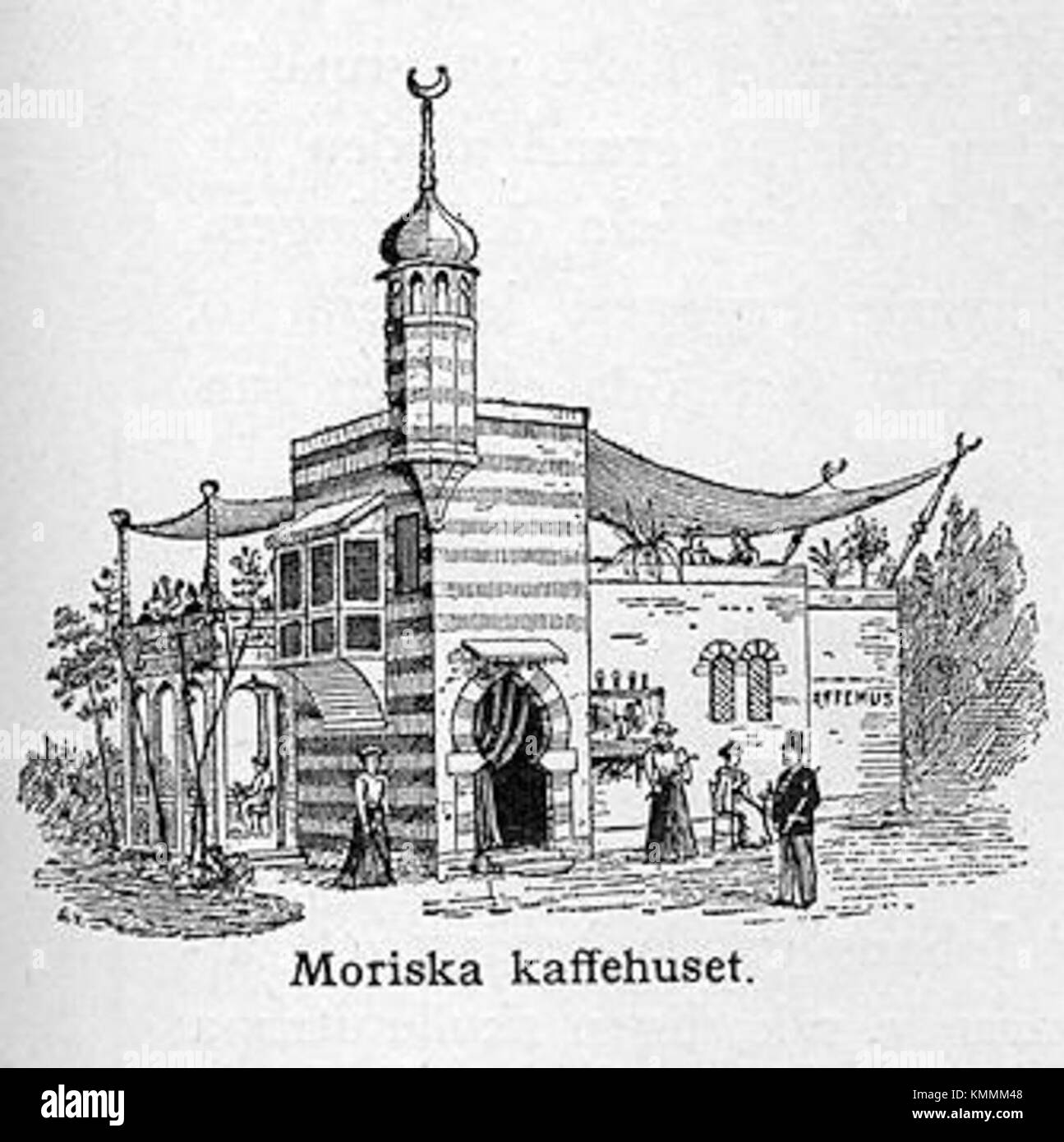 The 'Moriska Kaffehuset' is a historical building from 1897 located in ...