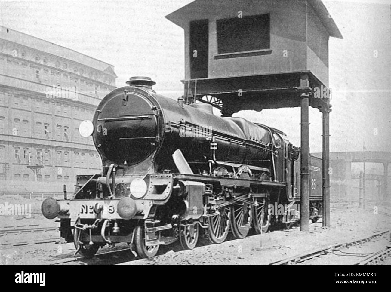 Description of a power-operated locomotive hoist located at the ...