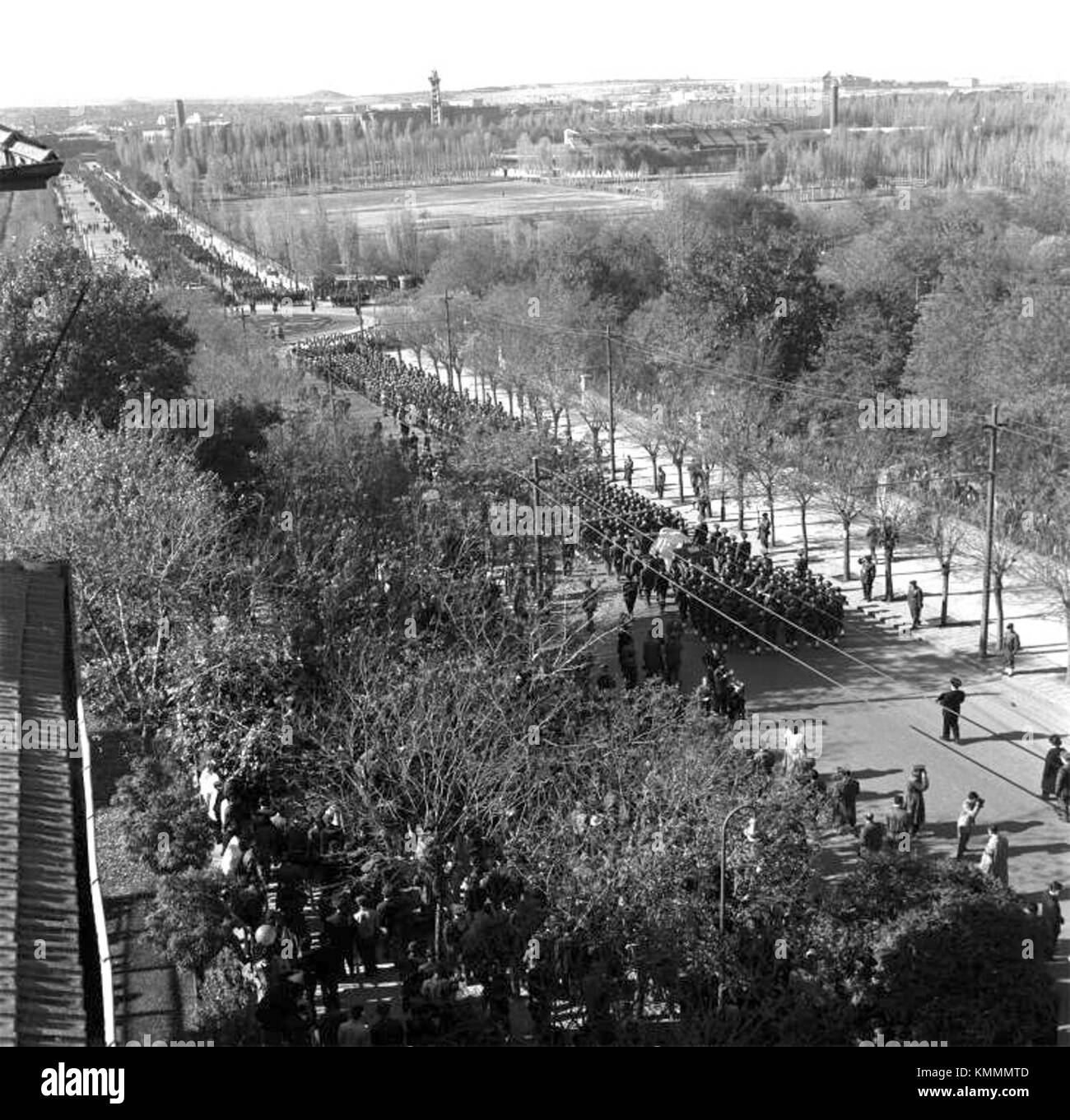The funeral cortege of Mustafa Kemal Atatürk, the founding father of ...