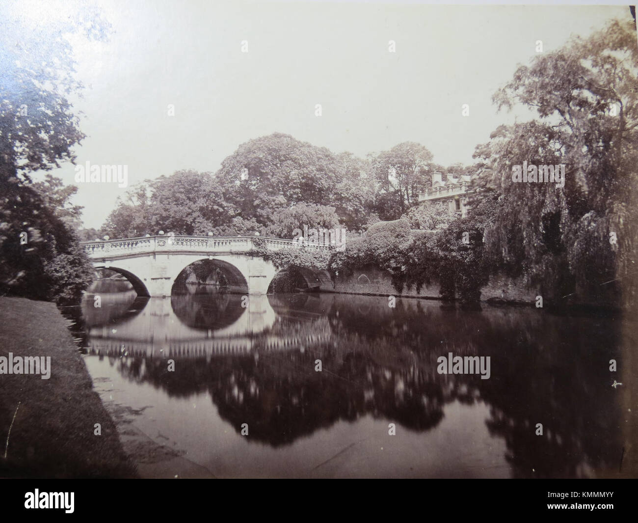 Clare College Bridge at Cambridge University is a historic structure ...