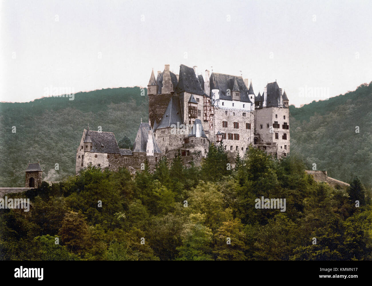 Burg Eltz, located in Germany, is a medieval castle that dates back to ...