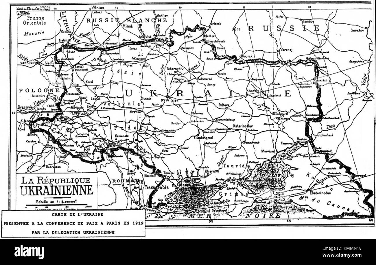 Political map of eastern europe Black and White Stock Photos & Images ...