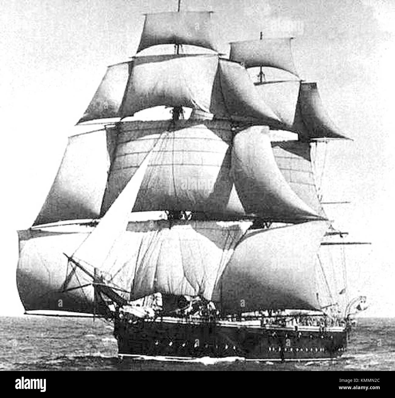 Ship under sail hi-res stock photography and images - Alamy