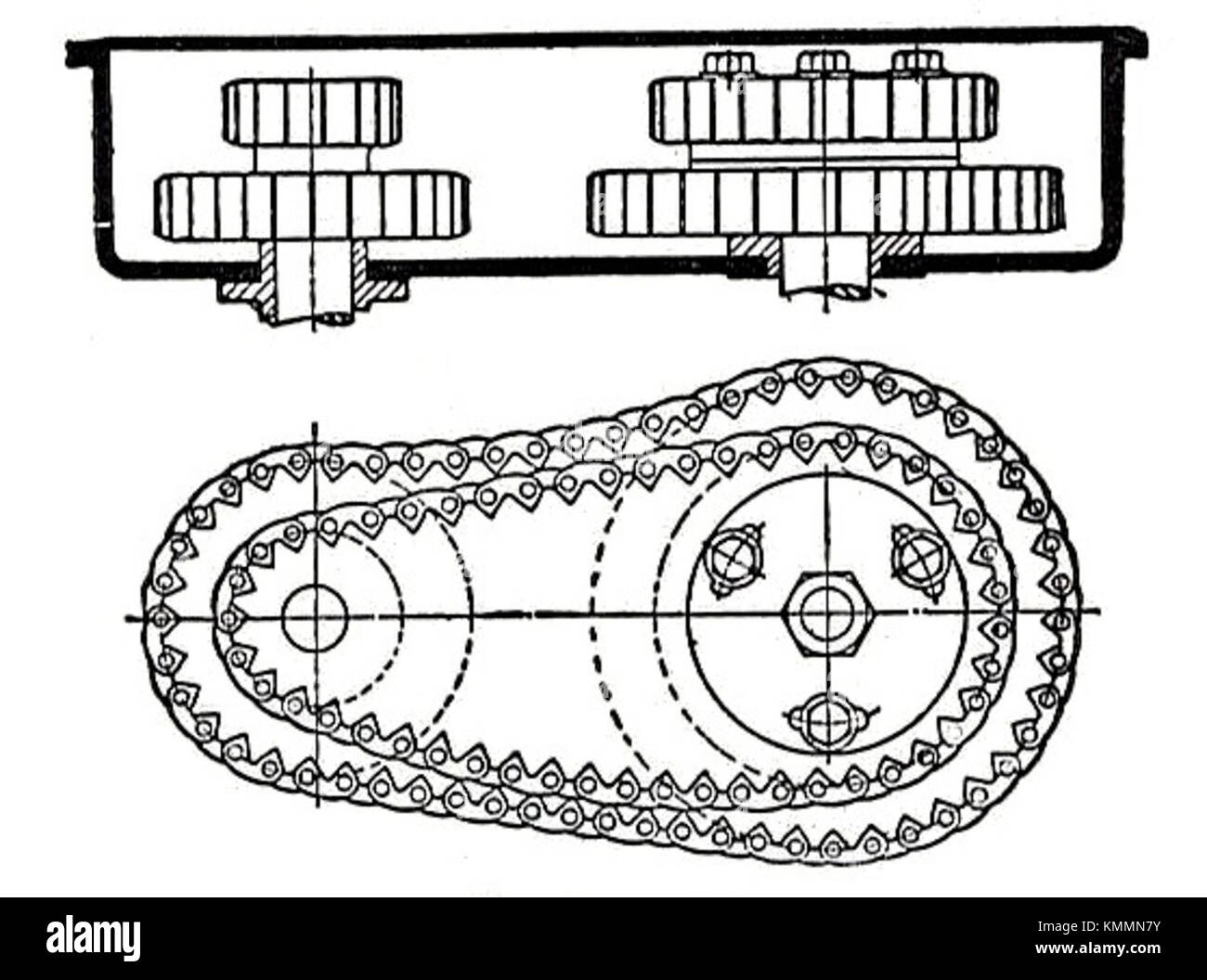 The 'Fetch and Carry' chain drive is an industrial mechanism designed ...