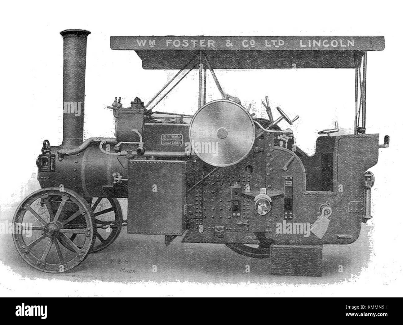 Foster light steam tractor (Army Service Corps Training, Mechanical ...