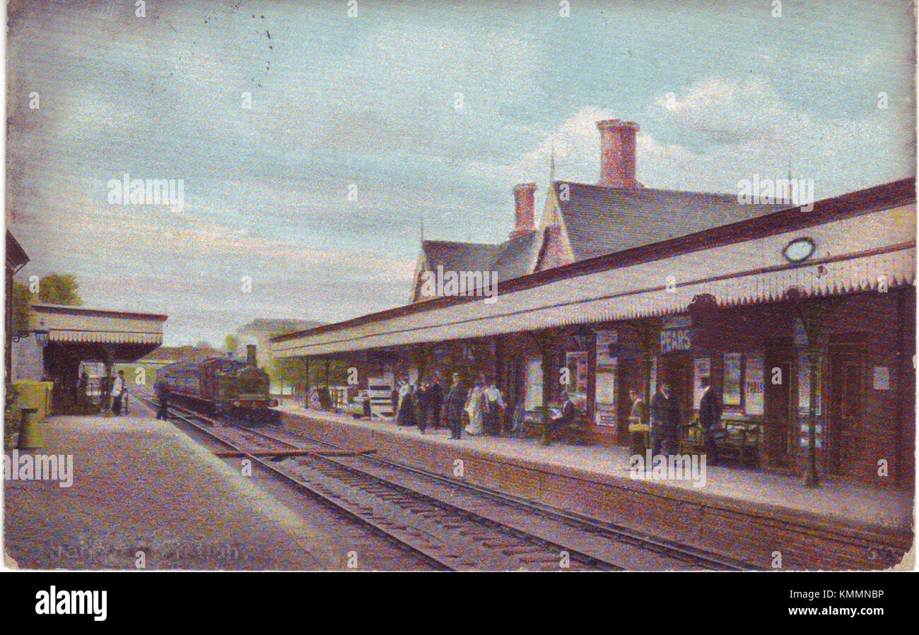 Hailsham railway station is a former station in East Sussex, England ...