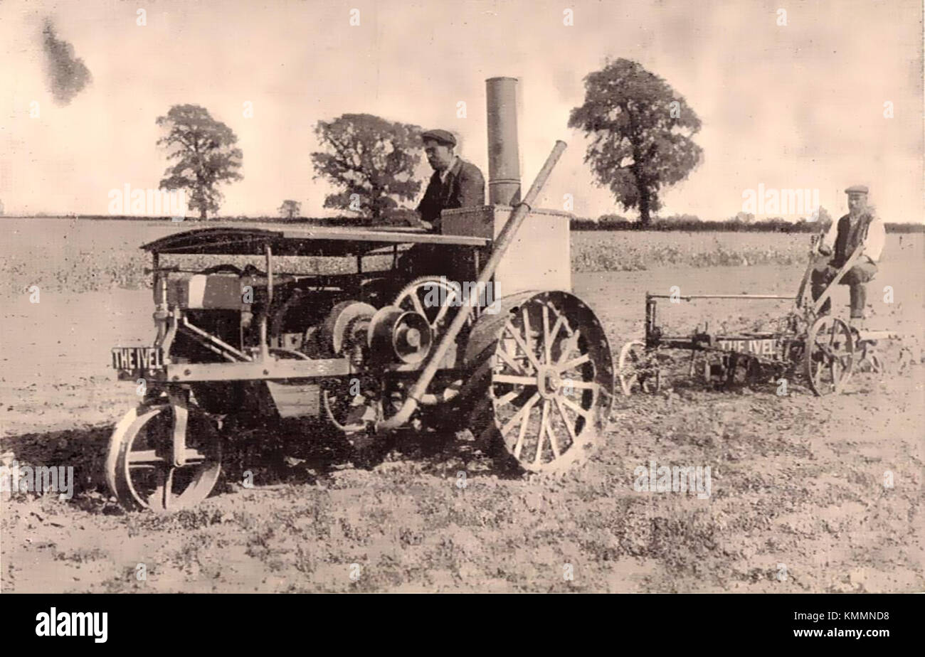 The Ivel Portable Traction Motor is an agricultural machine designed ...