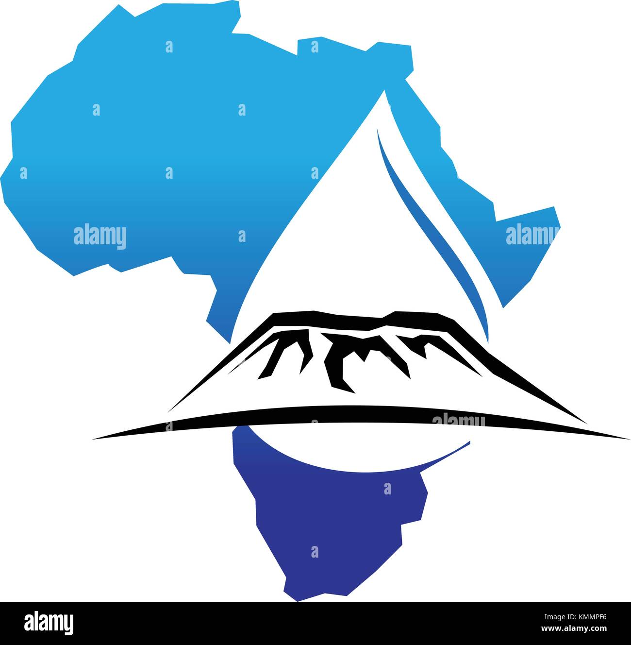 Kilimanjaro summit sign Stock Vector Images - Alamy