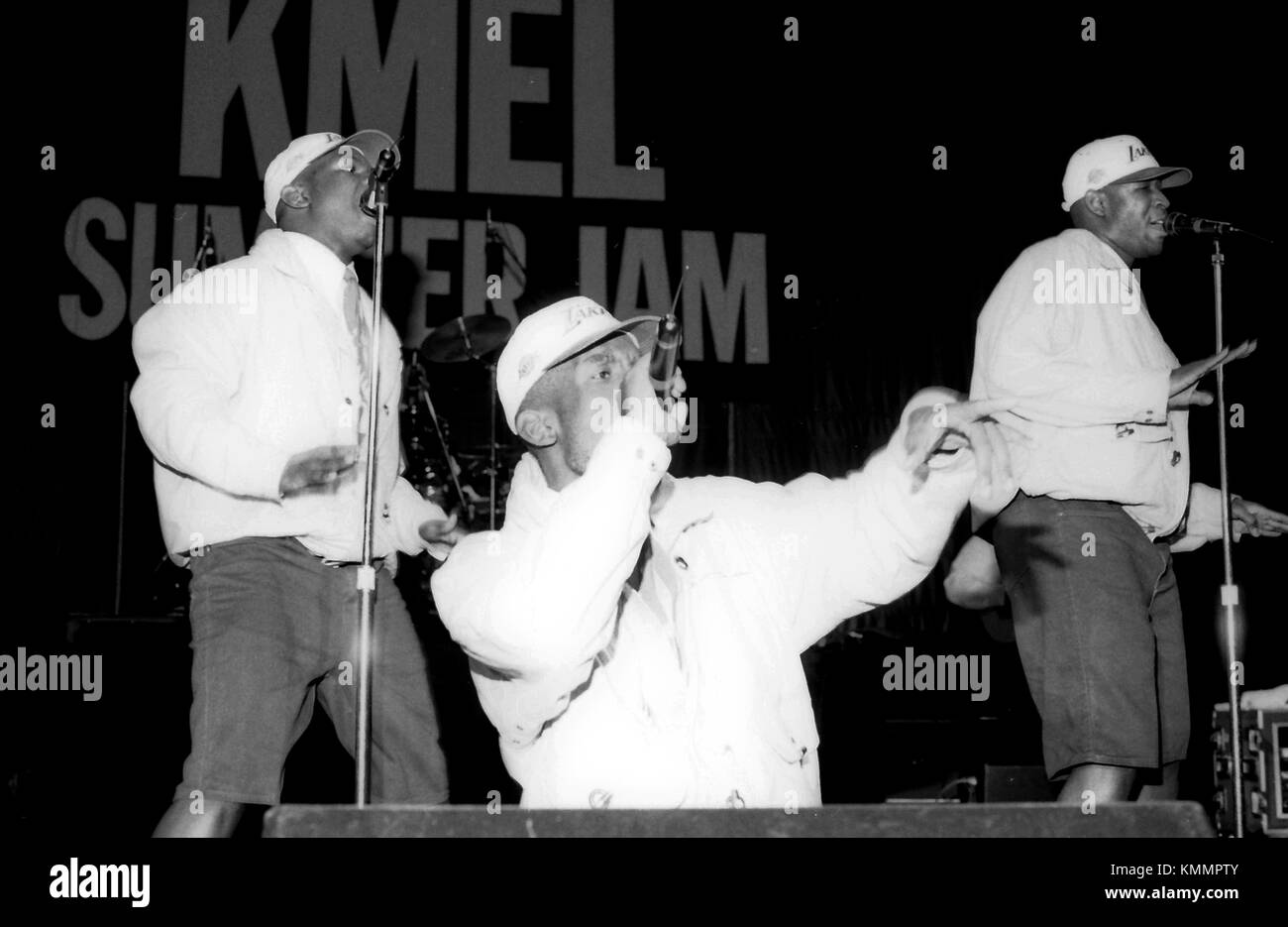 MOUNTAIN VIEW, CA - AUGUST 2: Boyz II Men at KMEL Summer Jam 1992 at ...