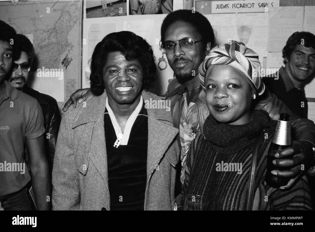 SAN FRANCISCO, CA - 1980: James Brown pictured in 1980 in San Francisco ...