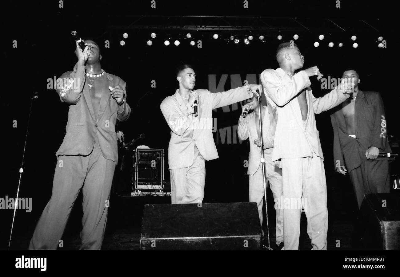 MOUNTAIN VIEW, CA - AUGUST 1: Hi-Five at KMEL Summer Jam 1991 in ...