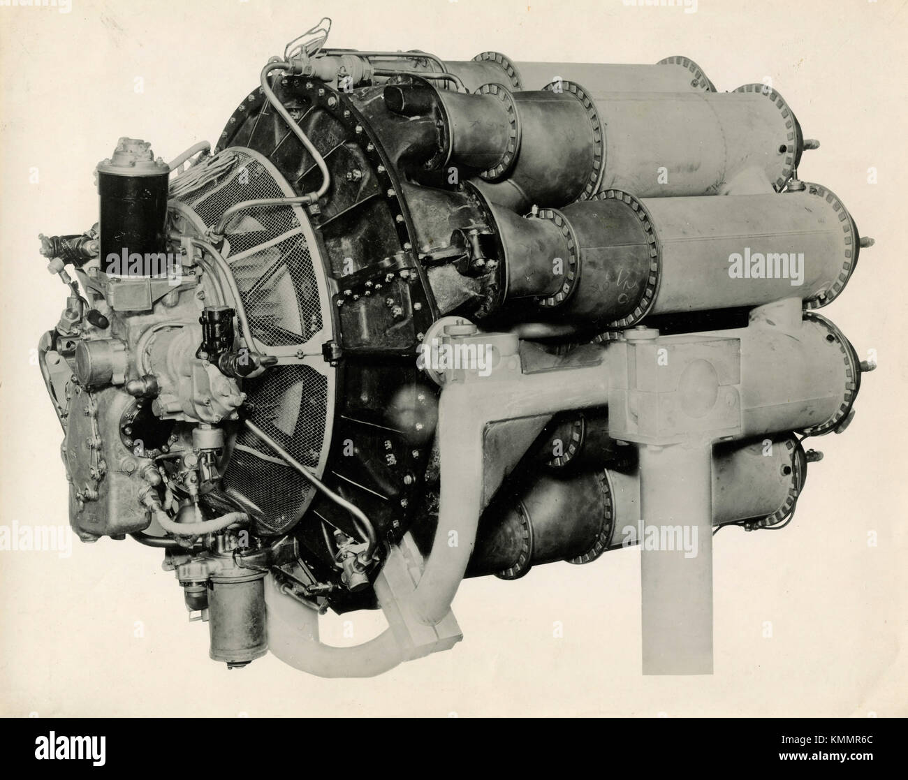 Rolls-Royce aviation engine Welland jet propulsion, UK 1945 Stock Photo ...