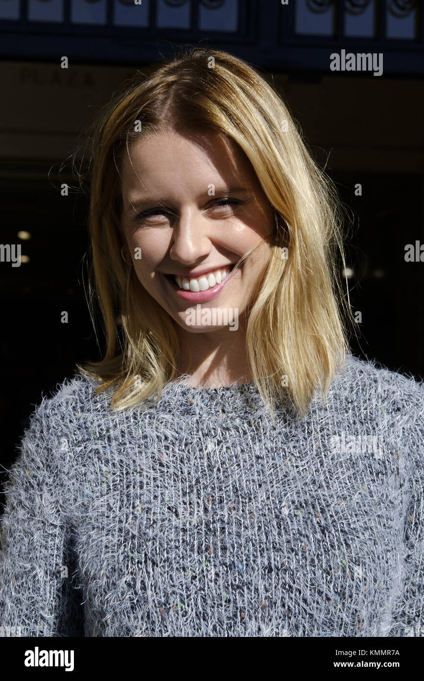 Manuela Velles poses during the presentation of the movie MUSA in ...