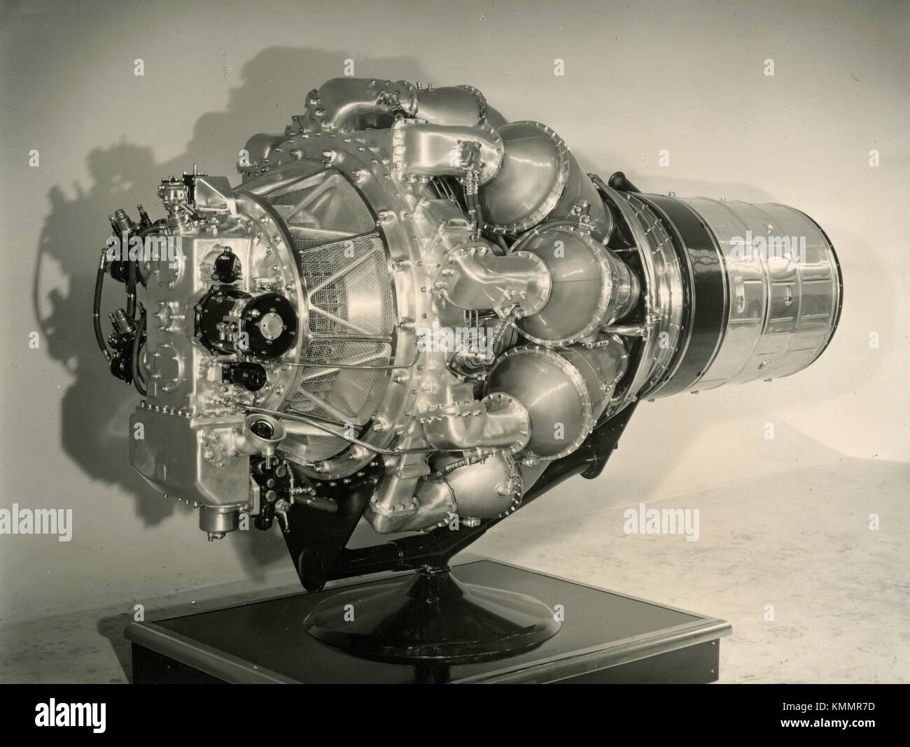 Rolls-Royce aviation engine NENE jet propulsion, UK 1946 Stock Photo ...