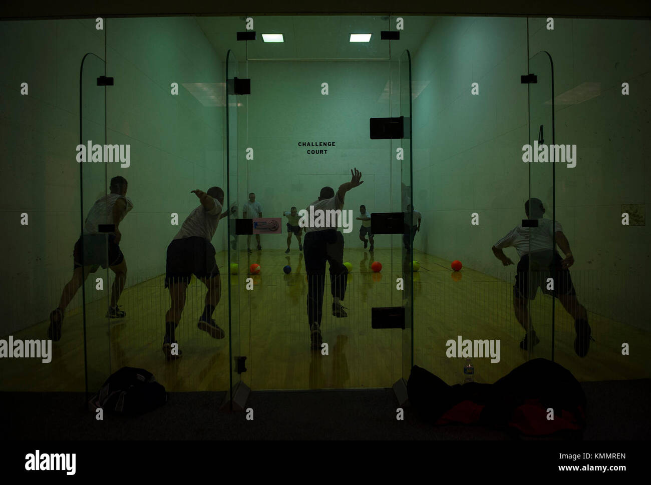 27th Special Operations Civil Engineering Squadron Airmen launch a game ...