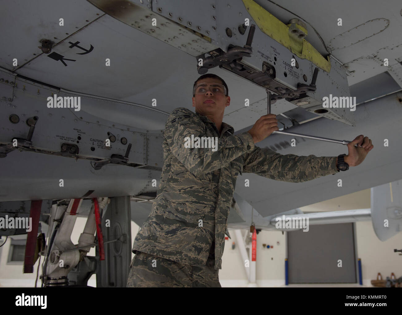 Airman 1st Class Cody Gilbert, an aircraft armament systems specialist ...