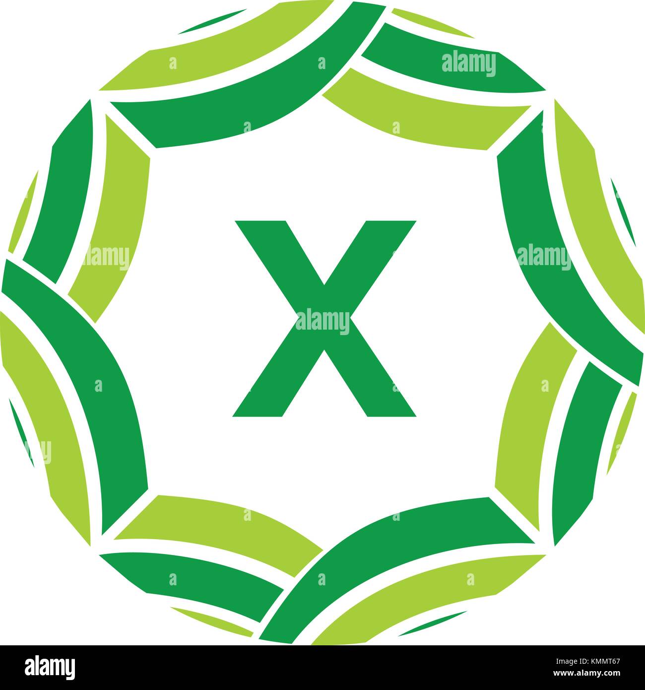 Ribbon Infinite Initial X Stock Vector Image & Art - Alamy