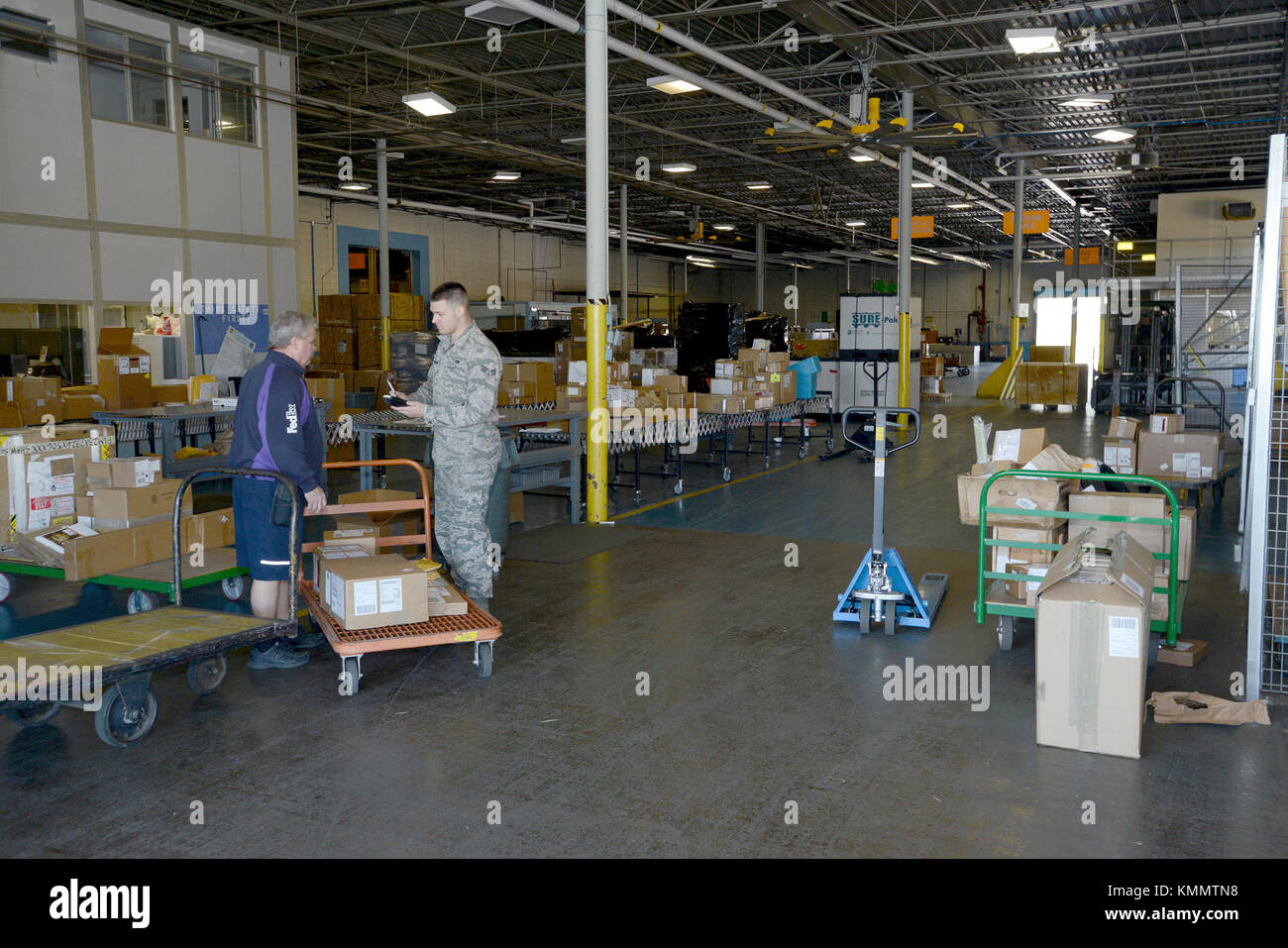 U.S. Air Force Senior Airman Tyler Peterson, 20th Logistics Readiness ...