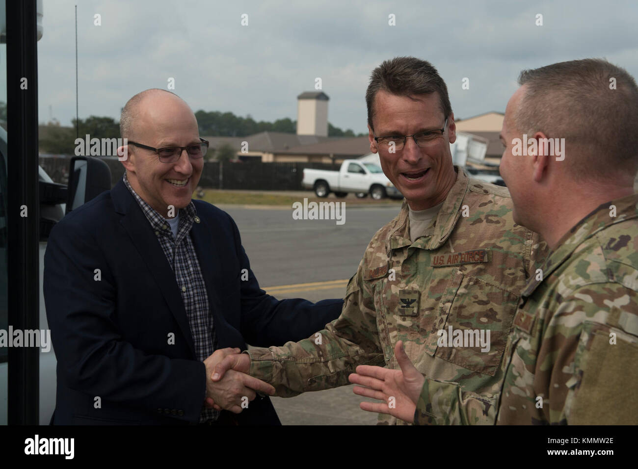Mark. E. Mitchell, left, Acting Assistant Secretary of Defense (Special ...