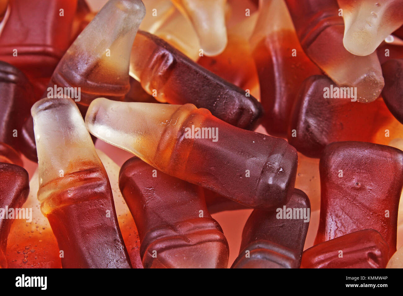 Cola gum candy. Gummy candy cola flavored sweet snack. Cola bottle ...