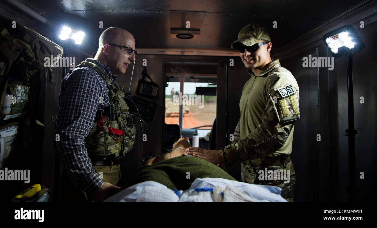 A Special Operations Surgical Team Airman with the 24th Special ...